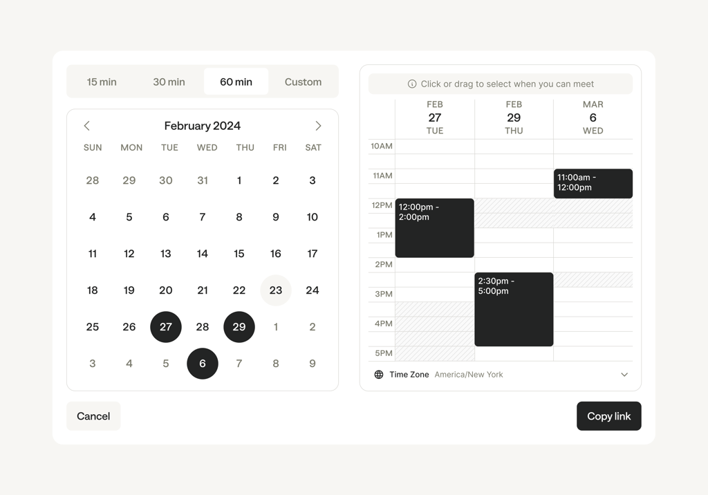 Free Online Meeting Polls & Scheduling | IsEveryone